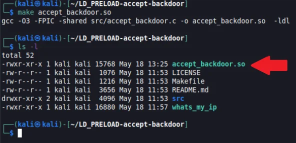 LD_PRELOAD: Making a Backdoor by Hijacking accept()